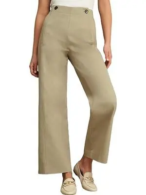 HOBBS LONDON Kimmi Crop Trousers - Neutral