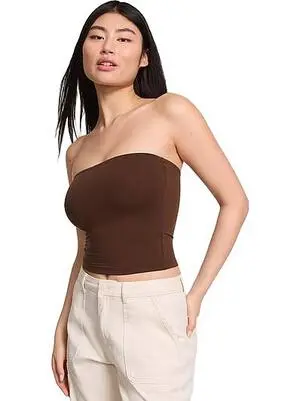 Pink Base Stretch™ Tube Top Brown