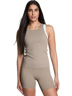 Victoria's Secret Victoria's Secret VSX Elevate Tank Top Beige