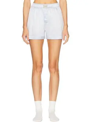 Comme Si Silk La Boxer Classica Short Glacier