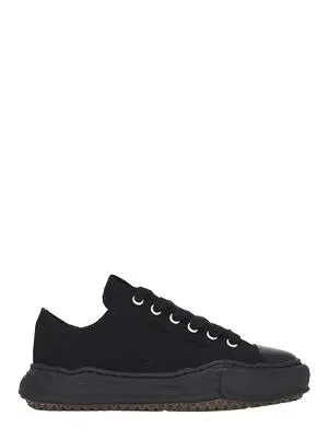 Mihara Yasuhiro Peterson Original Sole Canvas Low-top Sneaker - Black