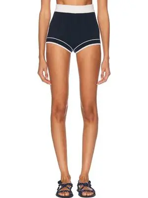 Guest In Residence Cashmere Racer Short - Midnight