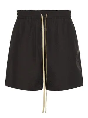 Fear Of God Midweight Twill Short - Black