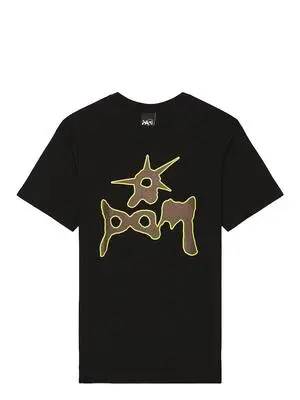 PERKS AND MINI P.a.m. Perks And Mini Cosmos Spike Tee In Black