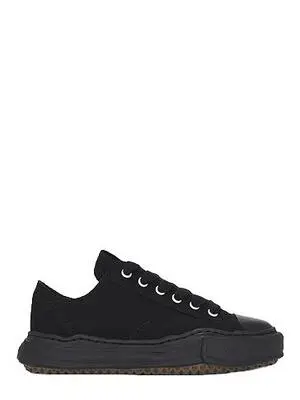 Mihara Yasuhiro Peterson Original Sole Canvas Low-top Sneaker - Black