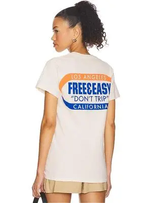 FREE & EASY Highway Tee - Natural