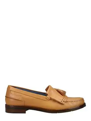BIRD&CO Blue Bird Shoes Fringed Loafers - Brown