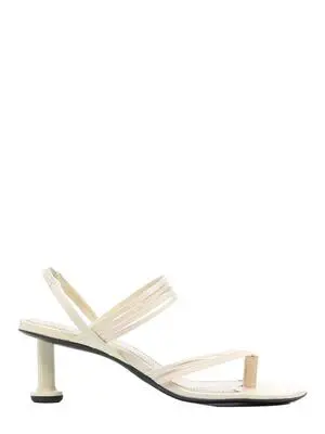 ALOHAS Salsa 50mm Sculpted Heel Sandals - Neutrals