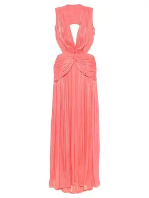 Costarellos Silla Maxi Dress - Orange