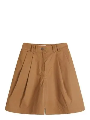 Studio Nicholson Double Pleat Easy Short - Almond