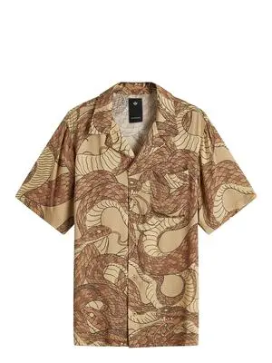 MAHARISHI Snakeskin Vacation Shirt - Desert