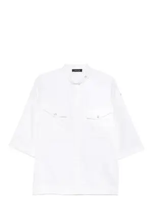 Barbara Bui Band-collar Shirt - White