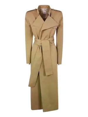 Khaite Maxwell Trench Coat - Neutrals