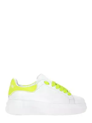 Philipp Plein Leather Sneakers - White