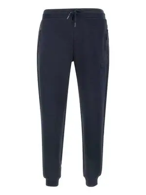 Emporio Armani Logo-patch Track Pants - Blue