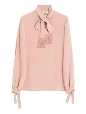 VALENTINO Valentino Garavani Crepe De Chine Shirt