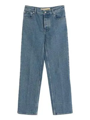 Valentino Garavani Regular-fit Denim Pants - Blue