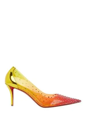 CHRISTIAN LOUBOUTIN 80mm Miss Z Studded Pumps - Citron
