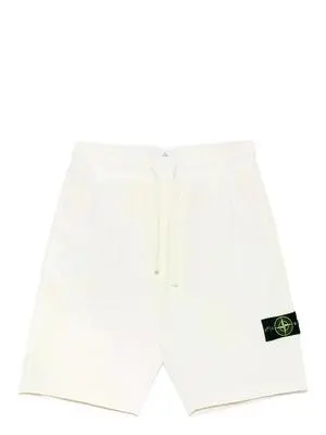 Stone Island Cotton Track Shorts - Neutrals