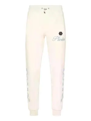 Philipp Plein Logo-patch Track Pants - Neutrals