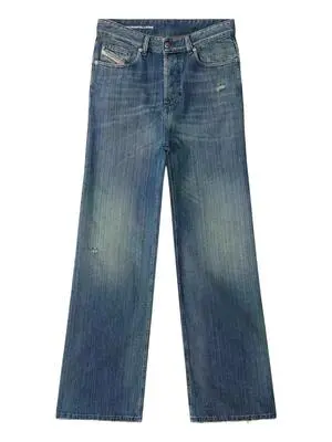 DIESEL 1996 D-sire Wide-leg Jeans - Blue