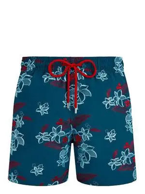 Vilebrequin Embroidered Swim Trunks - Blue
