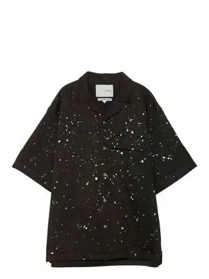 YOSHIOKUBO Splash Shirt - Black