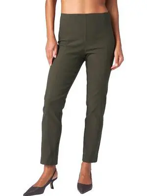 FRANNE GOLDE Franne Golde Slim Ankle Pant Olive