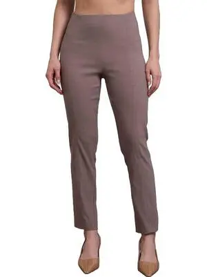 FRANNE GOLDE Franne Golde Slim Ankle Pant Taupe