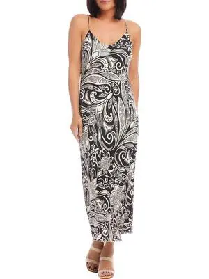 Karen Kane Bias Cut Slipdress - Print