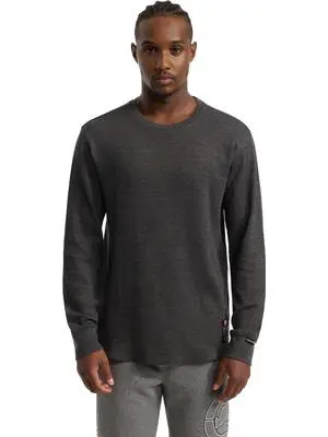 ECKO UNLTD. Pinch Me Thermal Top - Charcoal Heather