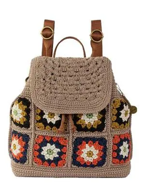 THE SAK The Sak Sayulita Backpack Sand Neutral Patch