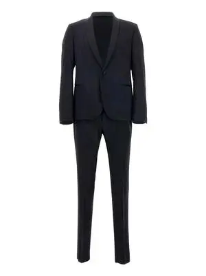 MANUEL RITZ Single-breasted Suit - Blue