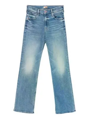 MOTHER The Bookie Sneak Jeans - Blue