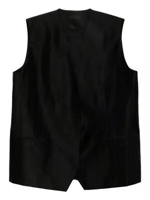JNBY V-neck Waistcoat - Black