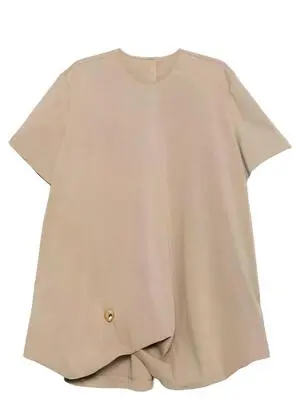 JNBY Drawstring-hem Dress - Neutrals