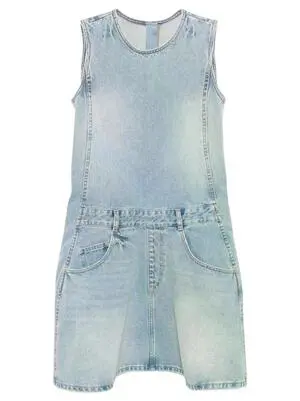 JNBY Denim Sleeveless Dress - Blue