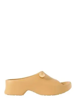 Loewe LOEWE Paula's Ibiza Foam Pebble Rubber Slides Beige