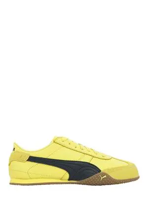 PUMA Bella Ut Leather Sneakers - Yellow