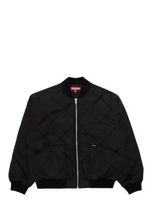 Supreme Quilted Work Jacket - Black