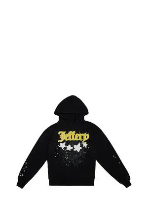 SP5DER Jeffery Hooded Sweatshirt - Black