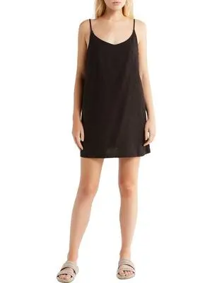 BILLABONG Billabong Summer Love Mini Slip Dress Black