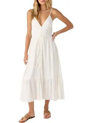 O'Neill Pilar Midi Sundress Winter White