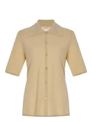 BY MALENE BIRGER Exclusive Riviera Dotta Top - Neutral