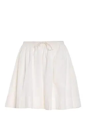 BY MALENE BIRGER Organic Cotton Shorts - White
