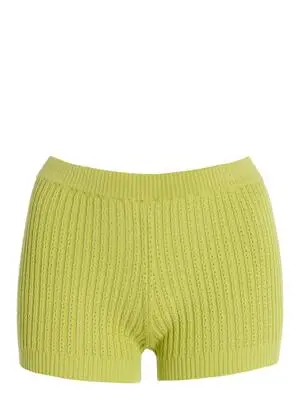 La Veste Exclusive Riviera Maxime Cotton Shorts - Green