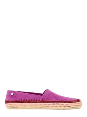 Loewe Loewe Rio Suede Espadrilles Fuchsia