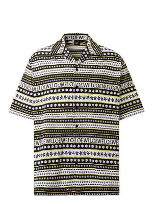 Loewe Cotton Bowling Shirt - Multicoloured