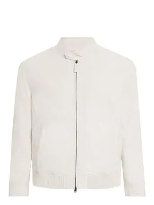 BRIONI Brioni Nubuck Leather Blouson