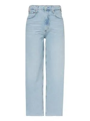 AGOLDE Ren High-rise Wide-leg Jeans - Blue